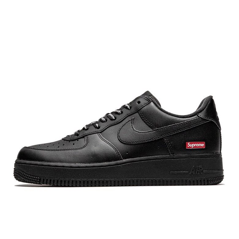 Buty sportowe NIKE Air Force 1 - Supreme Czarne CU9225-001 > Storamore